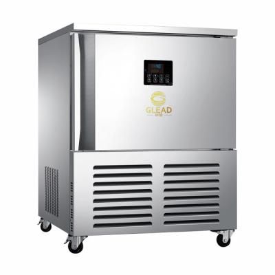 China Glead 3-Tray Blast Chiller Freezer 900W R-404A 50KG N.W -40°C Hotel Equipment for sale