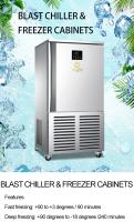 China Glead GL-E3 3 Tray Blast Chiller Freezer 860x800x585mm Commercial Kitchen Equipment for sale