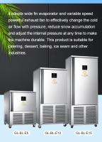 China Glead GL-E3 Blast Chiller Freezer Cabinet 900W R-404A 860x800x585mm Commercial Hotel Equipment for sale