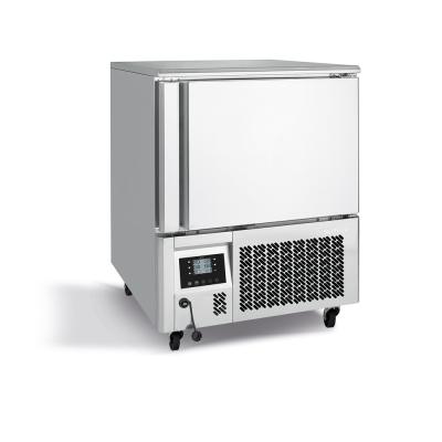 China Commercial Blast Chiller Freezer Cabinet 3 Trays 860x800x585mm Air Cooling for sale
