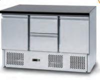 China GLEAD 900mm Refrigerated Saladette Counter 220V 2-8C Internal Polished Corners CE ETL CSA for sale