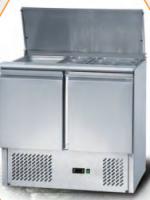 China GLEAD Industrial Refrigeration Unit 900x700x850mm 220V 50Hz Refrigerated Counter for Saladette for sale