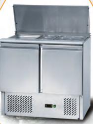 China GLEAD Industrial Refrigeration Unit 900x700x850mm 220V 50Hz Refrigerated Counter for Saladette for sale