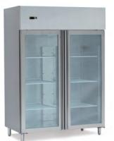 China Industrial Refrigeration Cabinet 2°C~8°C 2pcs GN1/1 Pan 220V 50Hz 660x780x2120mm for sale
