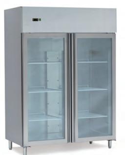 China Industrial Refrigeration Cabinet 2°C~8°C 2pcs GN1/1 Pan 220V 50Hz 660x780x2120mm for sale