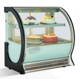 China 220V/50Hz Insulated Glass Front MINI Cake Showcase for sale