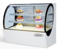 China Stainless Steel Industrial Refrigeration Showcase 1 Shelf 3C to 10C Insulated Glass for sale