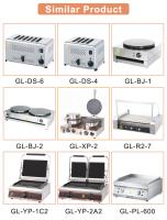 China Glead GL-720 30kg Heavy Duty LPG Gas Griddle 11.7kw Commercial Cooking Equipment for sale