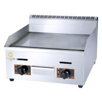China Commercial Gas Griddle 11.7kw LPG Heavy Duty Cooking Equipment 728x400mm for sale