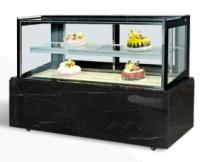 China Square Glass Base Industrial Refrigeration Unit 2 Shelves 220V 50Hz Air Cooled for sale