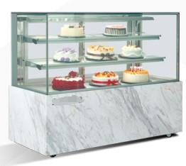 China Industrial Refrigeration Equipment 220V 50Hz Stainless Steel Glass Door 3℃ to 10℃ for sale