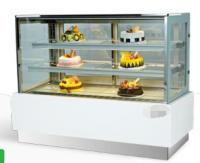 China Industrial Cake Showcase Refrigeration Unit 220V 50Hz 3C-10C Marble Stainless Steel Base for sale