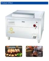 China Gas Japanese Teppanyaki 1200x800x850mm Commercial Cooking Equipment 10kw for sale