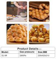 China Glead ZH-6R Gas Pellet Grill LPG 2800Pa 5.5kg Commercial Kitchen Cooking Equipment for sale
