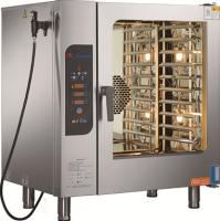 China Glead GL-202B Electric Combi Oven 58kW 20 Trays 500-900 Meal Capacity 30-290°C for sale