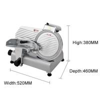 China Commercial Meat Slicer GL-MS250ST 16.5Kw 520x460x380mm Heavy Duty Electric Meat Cutting Machine for sale