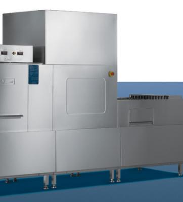 China Glead GL-202B Stainless Steel SS304 Flight Type Dishwasher 6.7KW 380V 5000-7000 Dishes per Hour for sale