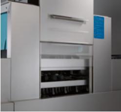 China Glead GL-202B 6.7KW SS304 Flight Type Dishwasher 380V 5000-7000 Dishes/hr for sale