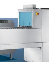 China Capacity Stainless Steel SS304 Flight Type Dishwasher with Automatic Conveyor System for sale