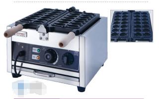 China Electric Fish Shaped Waffle Machine 1.6KW 220-240V Commercial Baking Equipment for sale