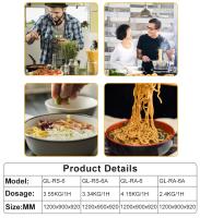 China Gas Commercial Cooking Range Machine Adjustable Temperature Control LPG 43.8KW NG 50.3KW for sale