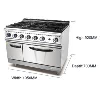 China Glead GL-ZH-RA-6 Commercial Gas Cooking Equipment 49.6KW LPG 56KW NG Low Noise for sale