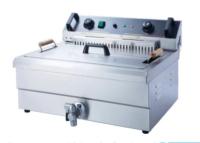 China GLEAD 2 Tank Fryer 220-240V Stainless Steel Commercial Kitchen Equipment for sale