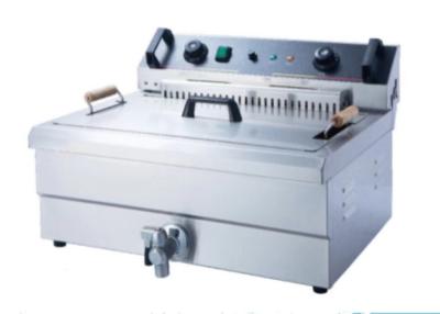 China GLEAD 2 Tank Fryer 220-240V Stainless Steel Commercial Kitchen Equipment for sale