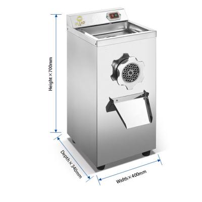 China Commercial Meat Grinder 320kg per Hour 1.5KW 220-240V Restaurant Cooking Equipment for sale