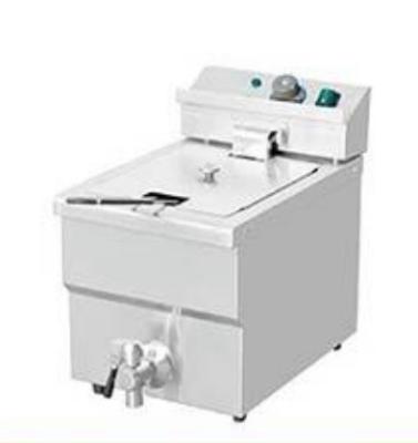 China Stainless Steel Restaurant Fryer with Mechanical Control Panel for Precise Temperature Regulation for sale
