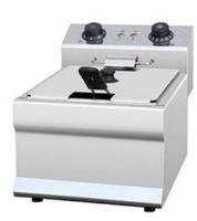 China Stainless Steel 1 Tank Fryer 220-240V 0-200℃ Mechanical Control Commercial Restaurant Cooking Equipment for sale