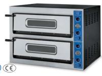China Stainless Steel Pizza Oven with Mechanical Control Panel Baking Function Silver Finish for sale