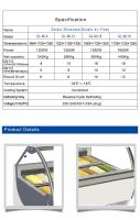 China GLEAD GL-ML 18 18-Pan Ventilated Industrial Refrigeration Equipment -16℃ to -18℃ 1650W for sale