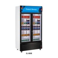 China Stainless Steel 210L Beverage Display Cooler 220-240V for Commercial Kitchen for sale