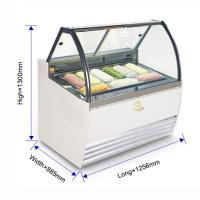 China GLEAD GL-PT10 Industrial Refrigeration Equipment 1050W Ventilated Cooling -16℃ to -18℃ 18 Pans for sale