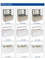 China GLEAD GL-PT10 Industrial Refrigeration Unit 1050W Ventilated Cooling -16C to -18C 18 Pan for sale