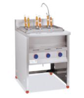 China Digital Control Panel Stainless Steel Noodle Cooker 0-200℃ 220V-240V Silver Commercial Kitchen Equipment for sale