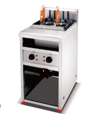 China Digital Control Panel Stainless Steel Noodle Cooker 0-200℃ 220V-240V Silver Commercial Kitchen Equipment for sale