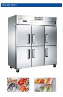 China GLEAD LF100D4 Commercial Refrigerator Freezer 1220x760x2000mm 220-240V 50Hz Stainless Steel for sale