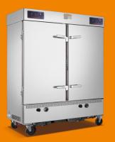 China Commercial Rice Steam Cart 12KW Single Door 6-12 Trays Intelligent Heating Tube 40kg Capacity for sale