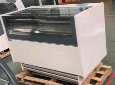 China Gelato Ice Cream Showcase Industrial Refrigeration 255kg 220-240V 50Hz 1050W for sale