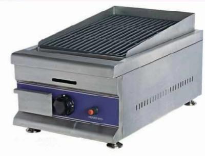 China Efficiency Silver Iron Commercial Kitchen Cooking Equipment Grill 700 Degrees Cooking for sale
