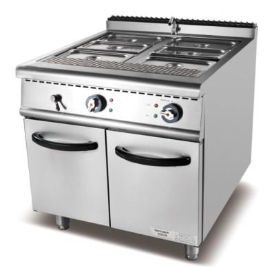 China Commercial Electric Bain Marie Food Warmer 220-240V 50Hz Stainless Steel Soup Heating Equipment for sale