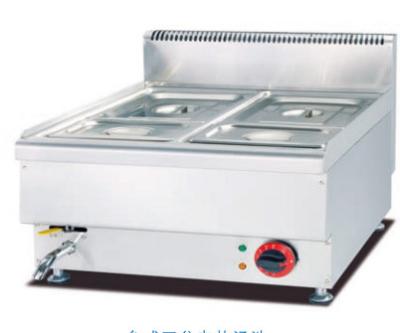 China Electric Stainless Steel Bain Marie Soup Warmer 220-240V 50Hz 0-100C Restaurant for sale