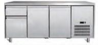 China 3 Doors Worktable Chiller Refrigeration Equipment Temperature 2-8C Industrial Cold Storage Solution for sale