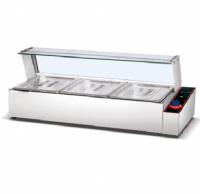 China Electric Stainless Steel Bain Marie Soup Warmer 800x900x850mm 220-240V for sale