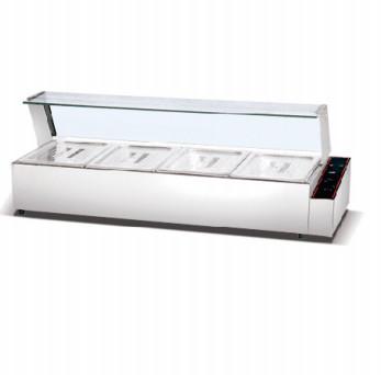 China Electric Stainless Steel Bain Marie Soup Warmer 800x900x850mm 220-240V for sale