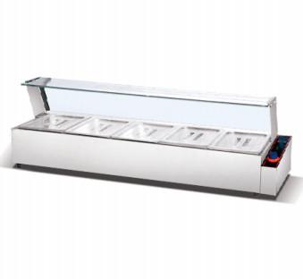 China Electric Stainless Steel Bain Marie 800x900x850 Soup Heating Equipment 220-240V for sale