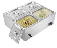 China Electric Stainless Steel Bain Marie 800x900x850 Soup Heating Equipment 220-240V for sale