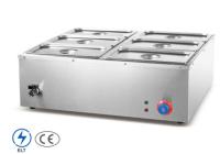 China Stainless Steel Electric Bain Marie 220-240V 50Hz 0-100C for Commercial Kitchen for sale
